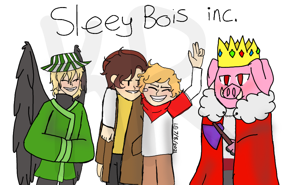 Sleepy bois inc. - ibisPaint