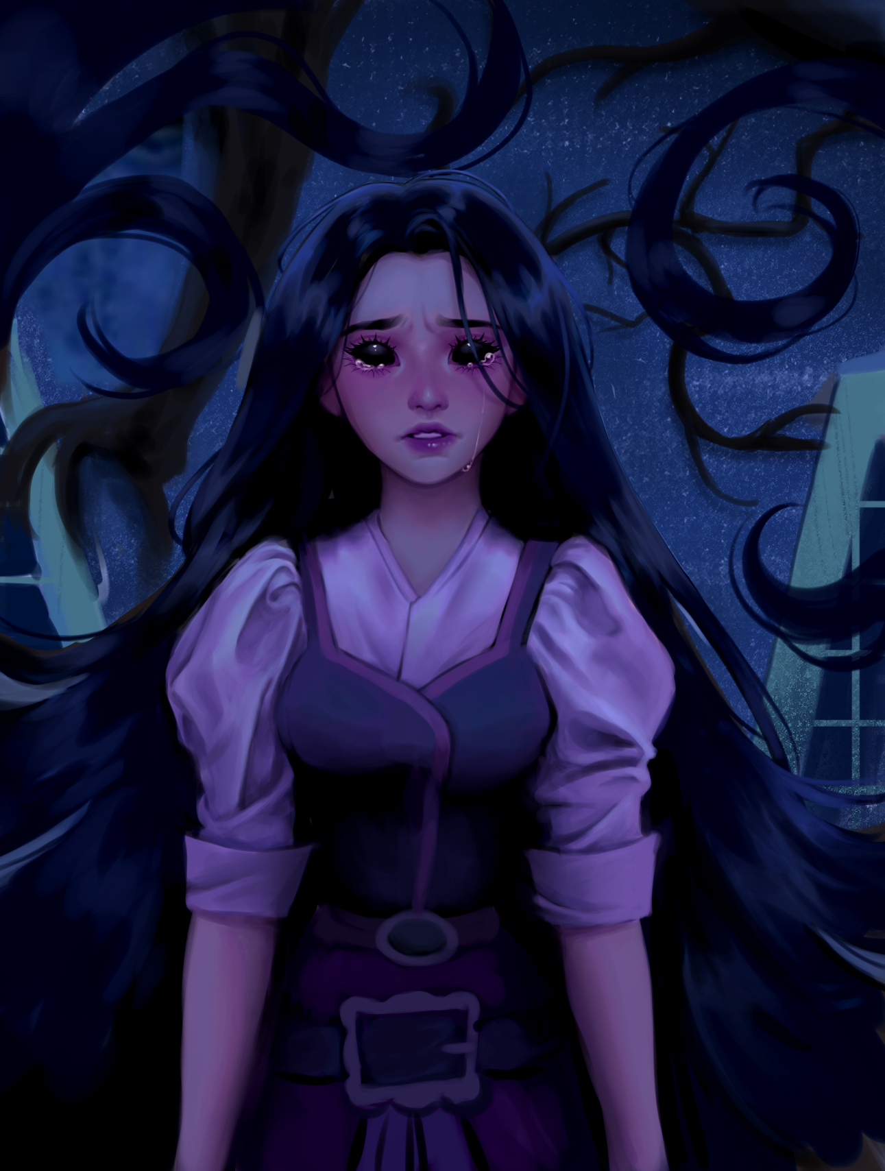 Withering Spell - Rapunzel - ibisPaint