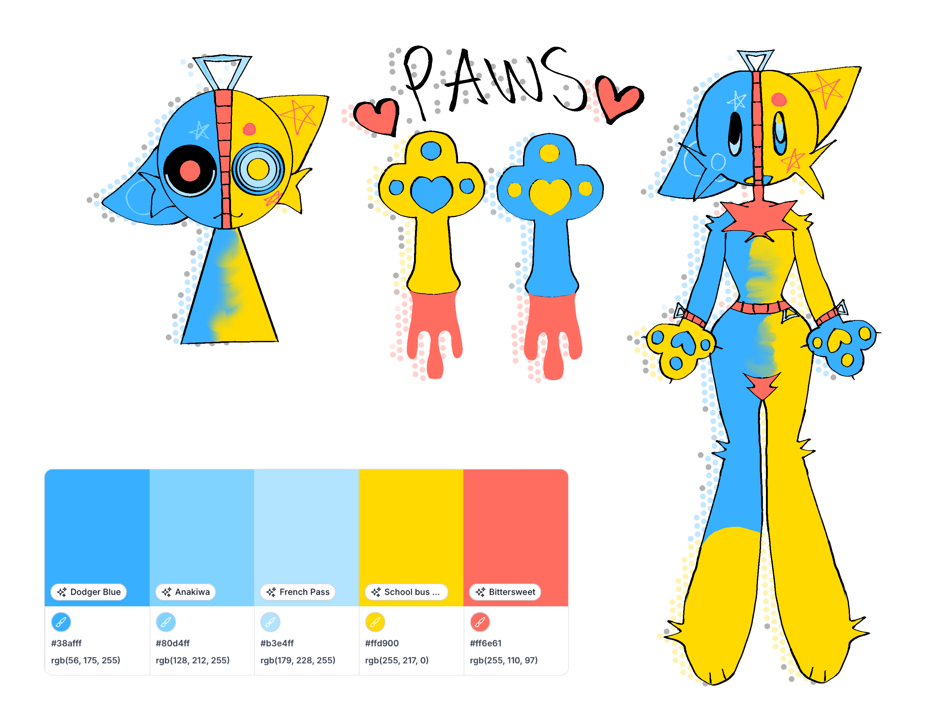 Ai generated colors - ibisPaint