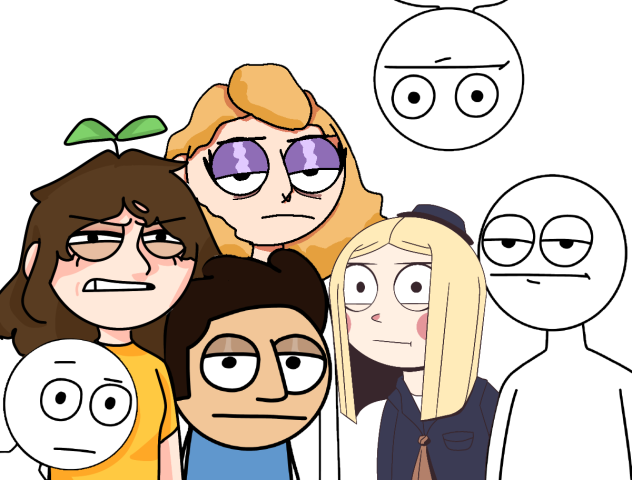 You got the whole squad laughing collab - ibisPaint