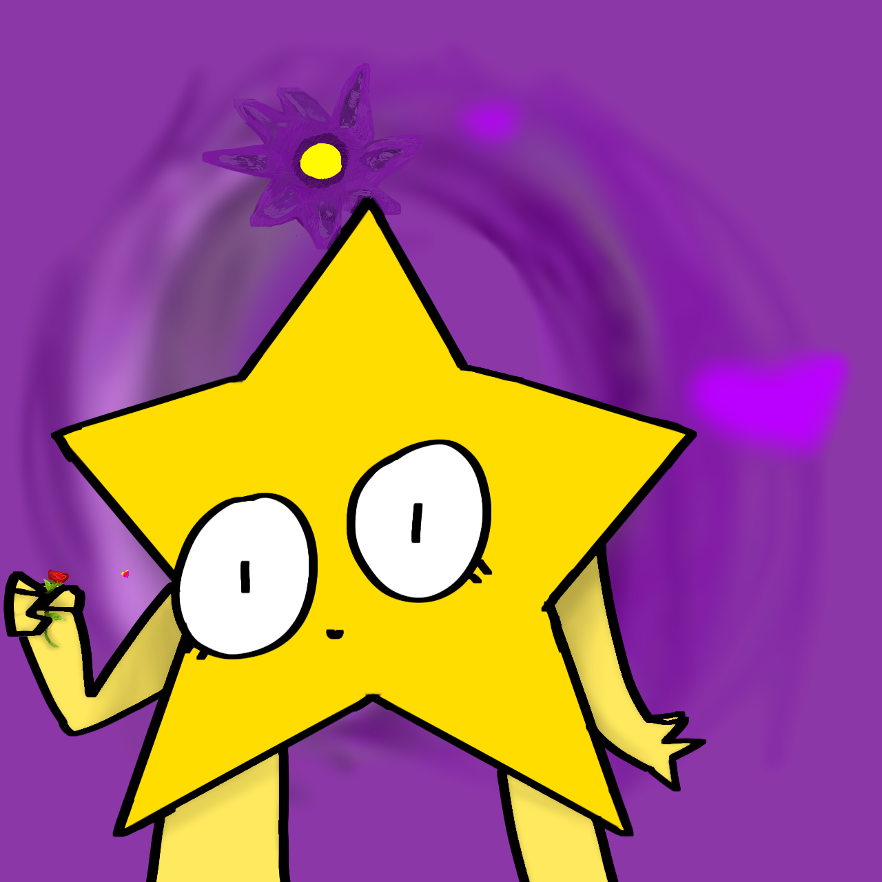 star host and her flower addiction - ibisPaint