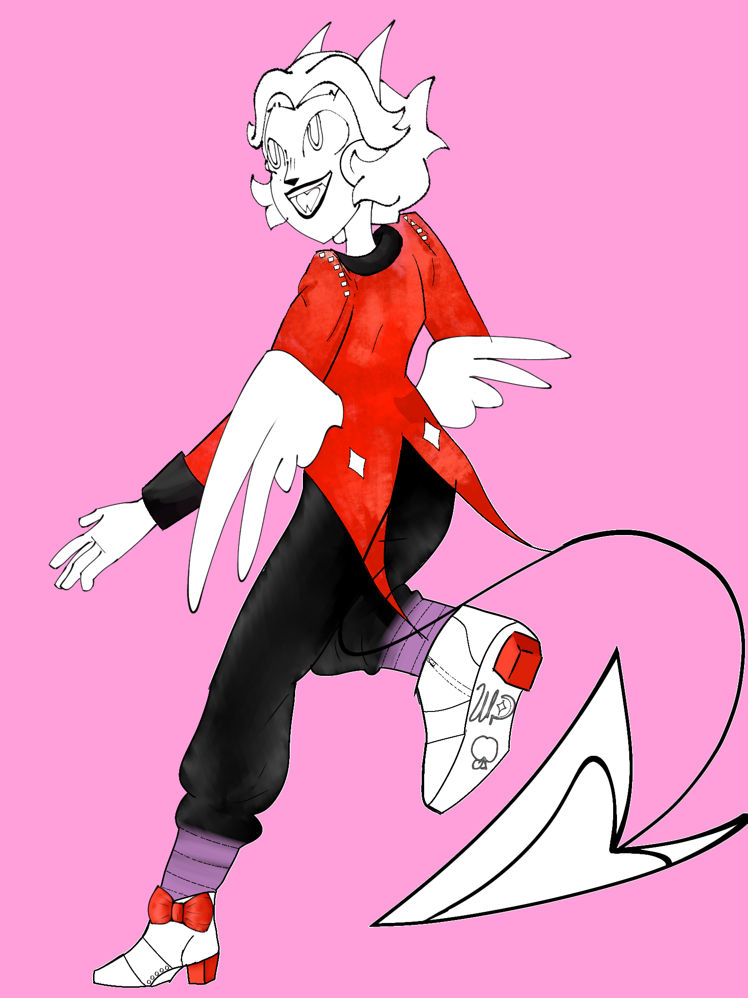 Charlie Morningstar Redesign, Lineart - ibisPaint