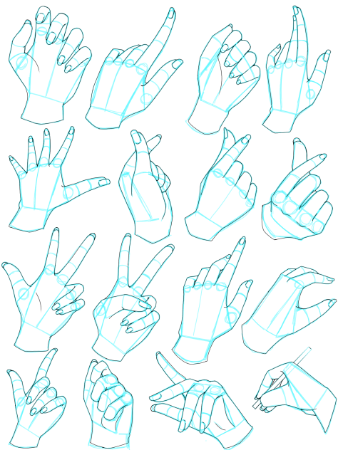 Hand practice#2 - ibisPaint