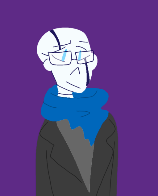 Gaster!Papyrus (echotale) speedpaint - ibisPaint