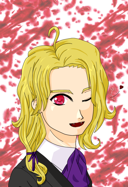 Vampire Goth Boy Practice - ibisPaint