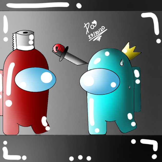 among us impostor - ibisPaint