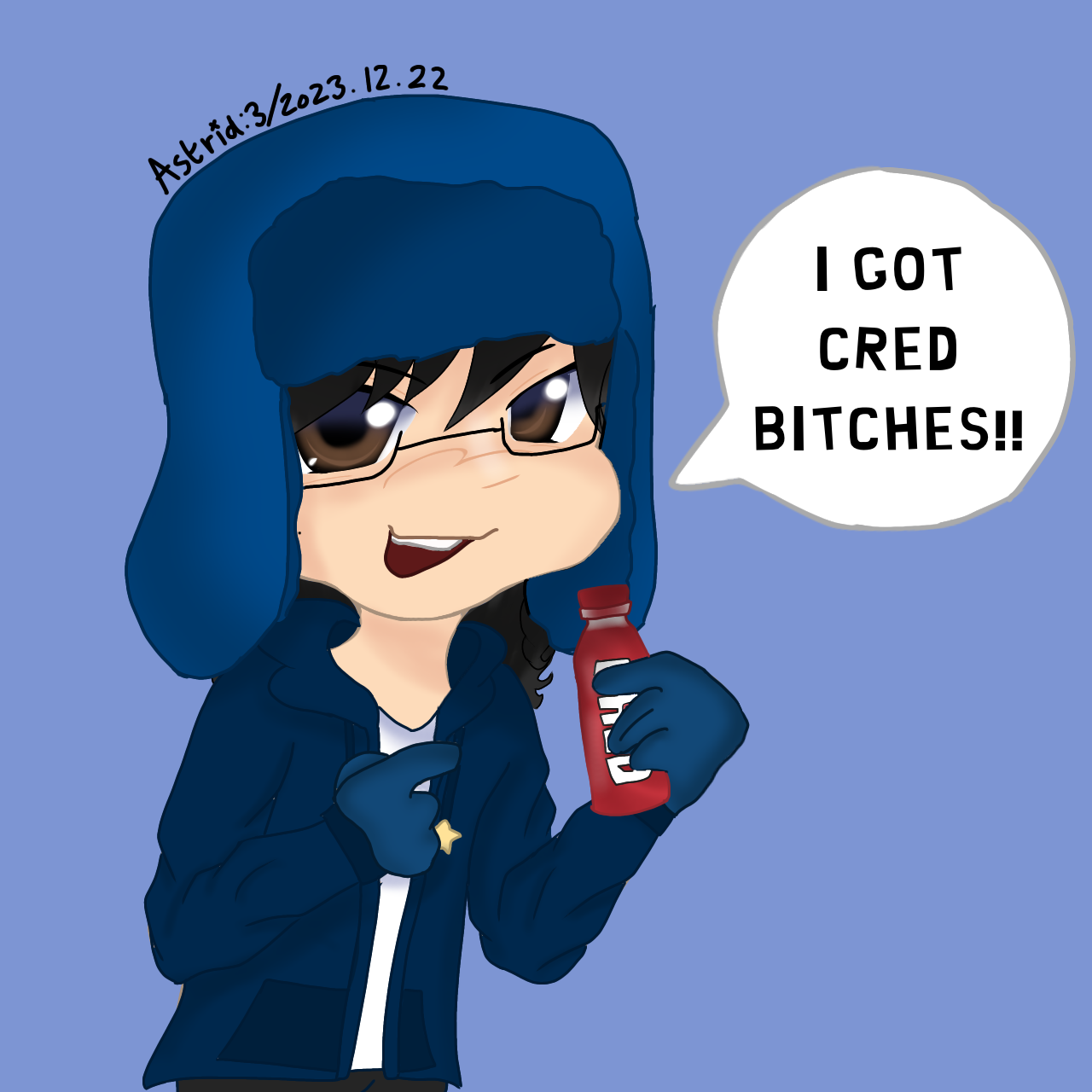 LIL BRO GOT NO CRED BRAH 😭🙏 - ibisPaint