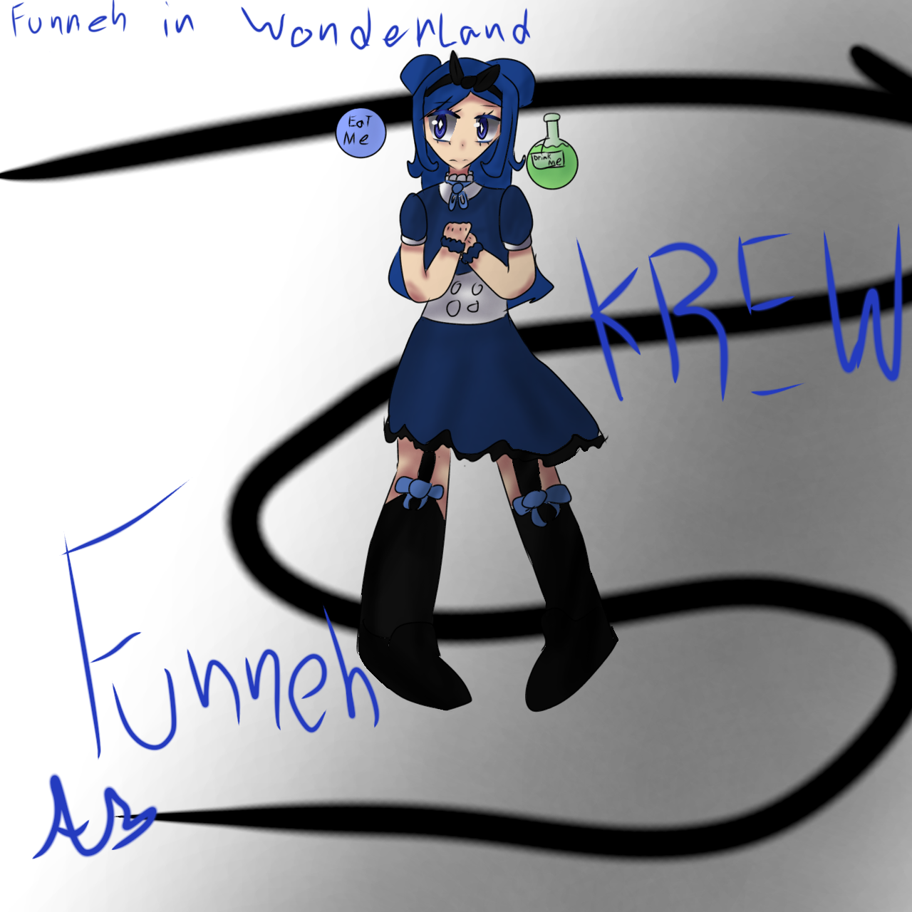 Funneh in wonderland (funneh) - ibisPaint