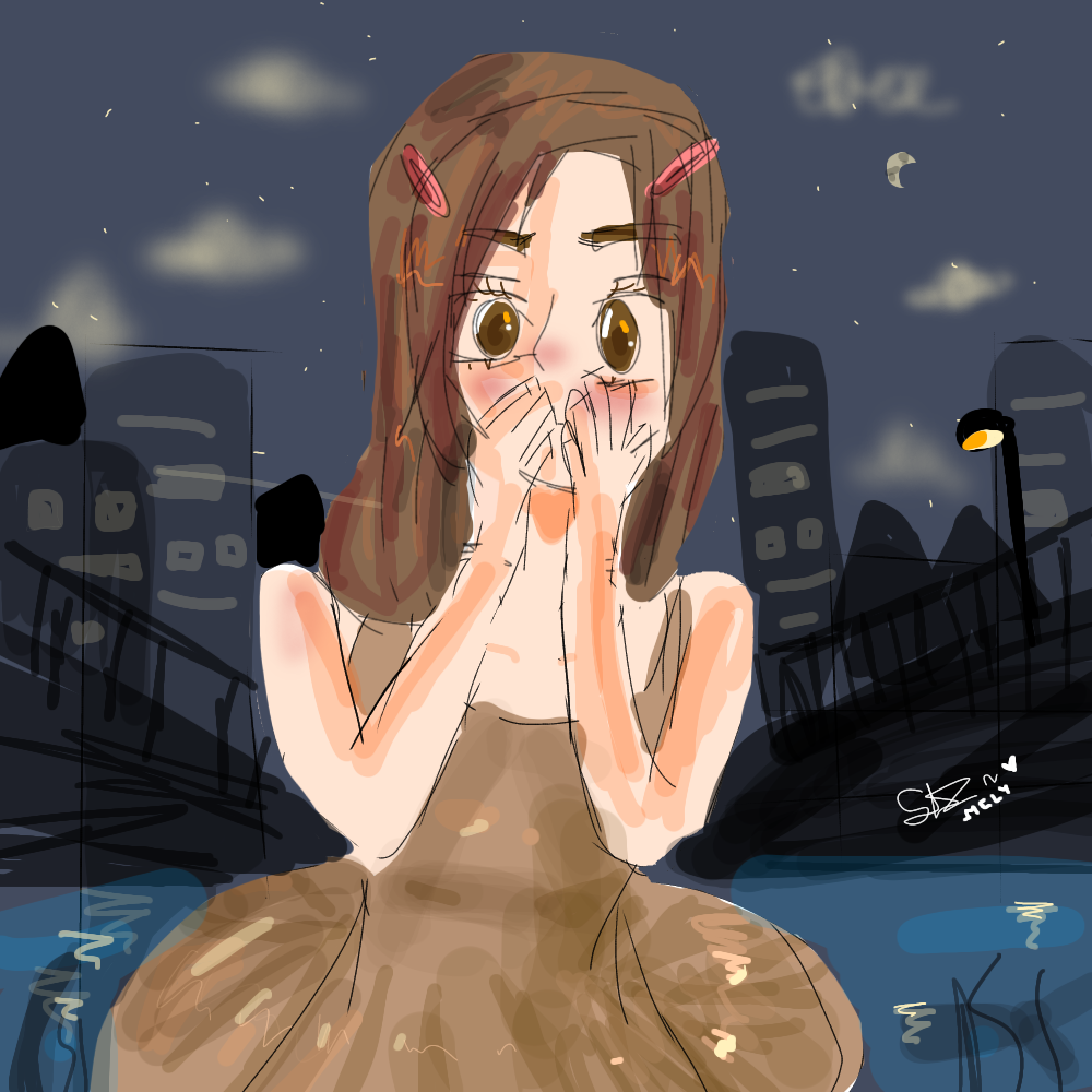 🌙City - ibisPaint