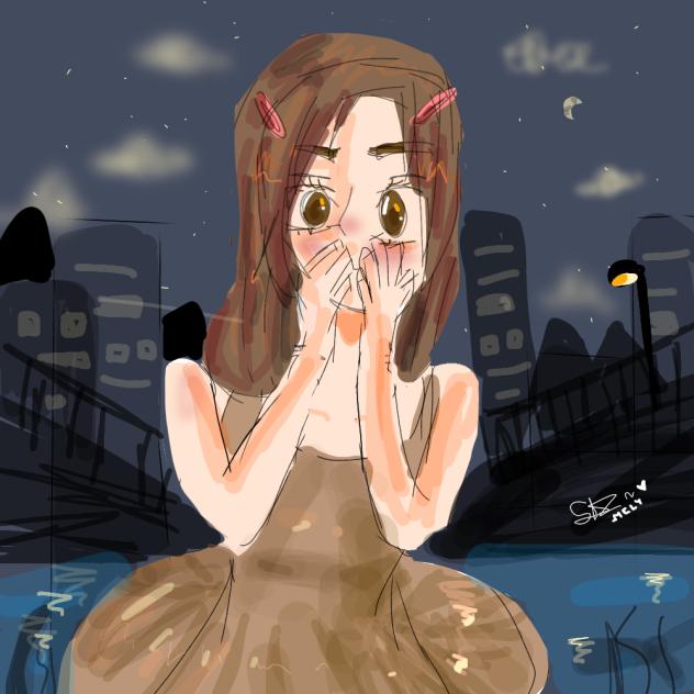 🌙City - ibisPaint