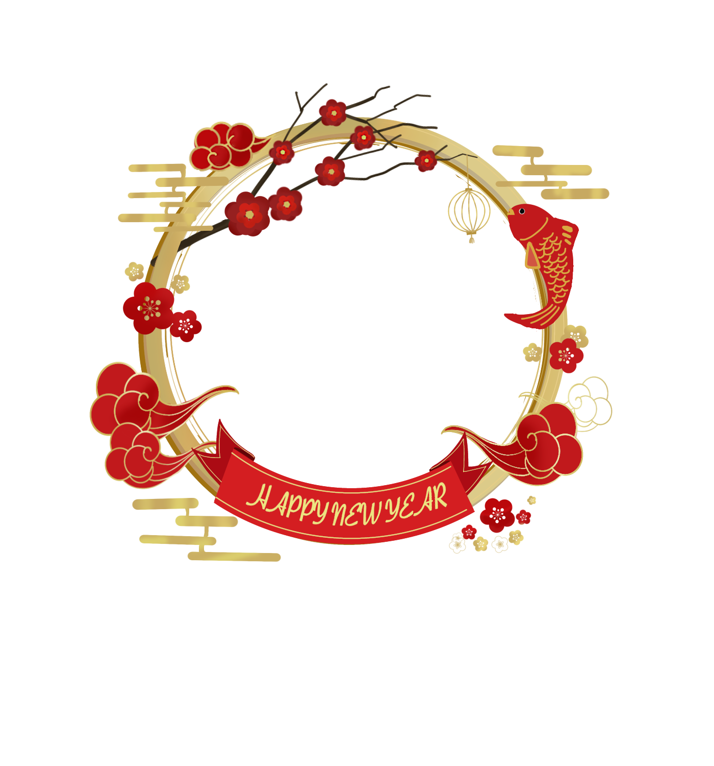 New year frame - ibisPaint