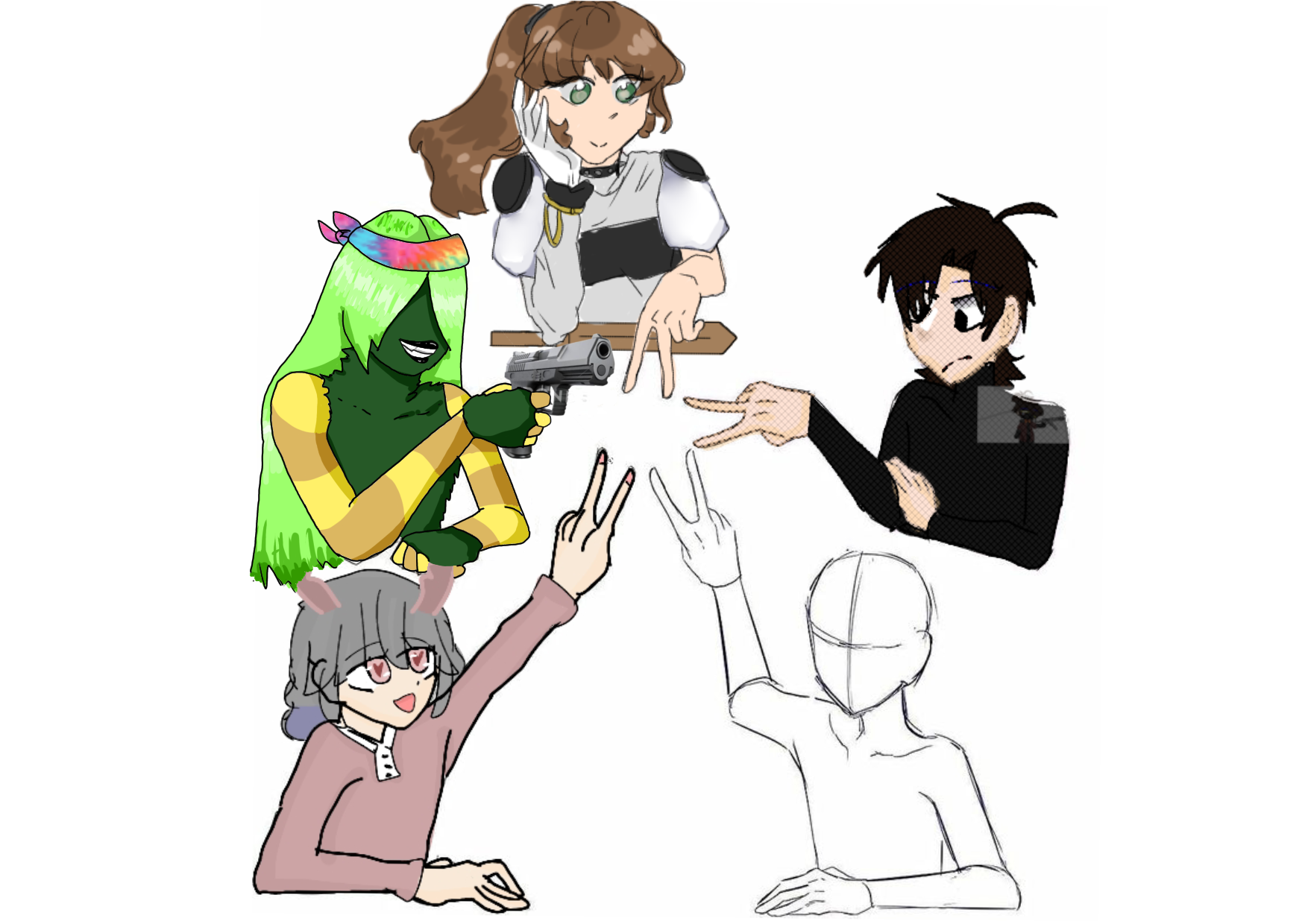 Some weird collab - ibisPaint