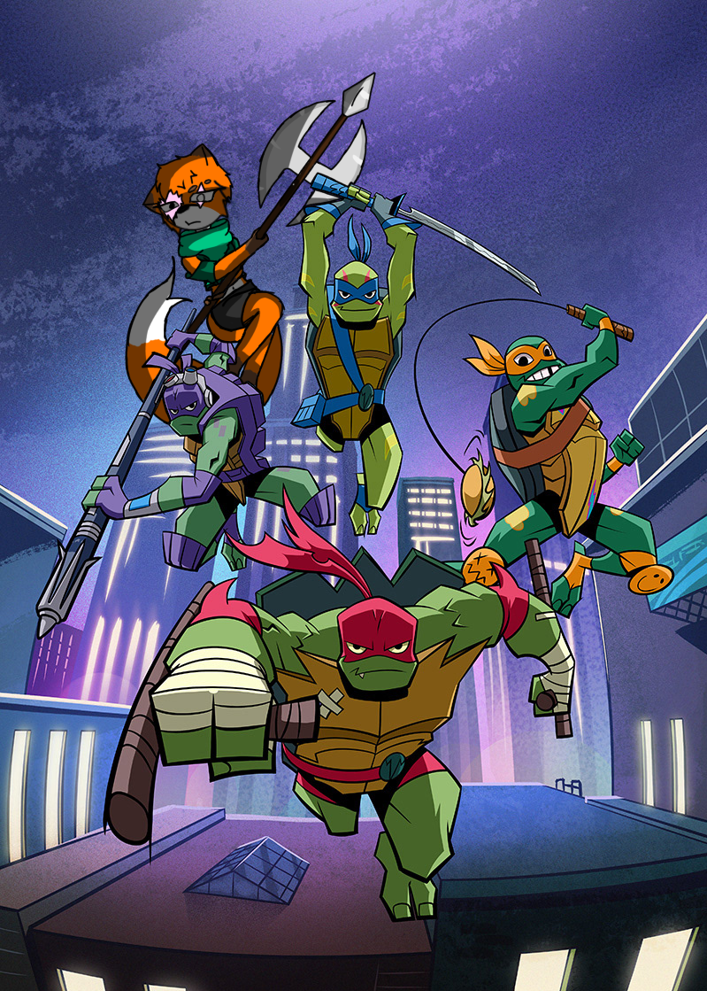 Cool TMNT Collab - ibisPaint