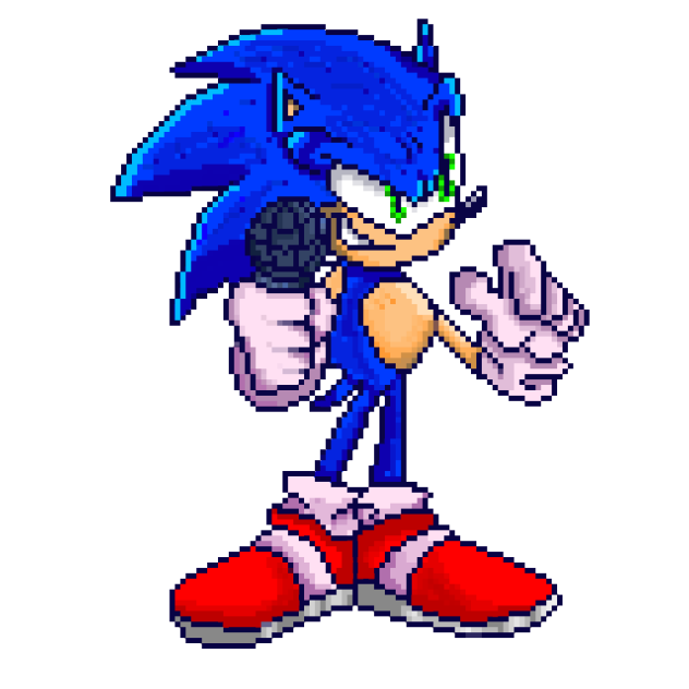 Pixel sonic - ibisPaint