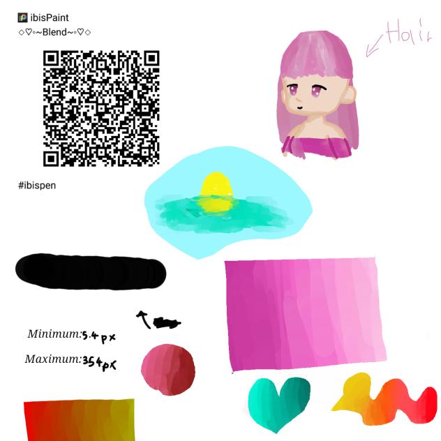 Blend Qr code - ibisPaint