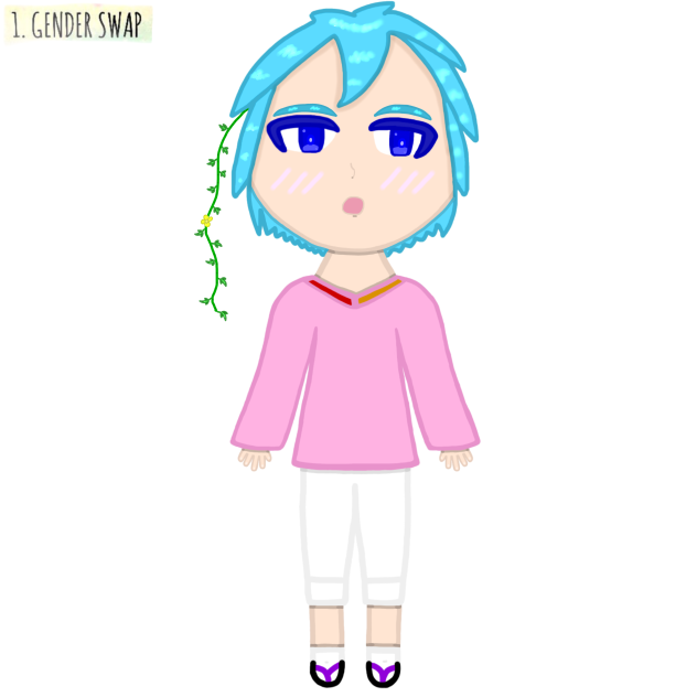 Blossom’s Gender switch - ibisPaint