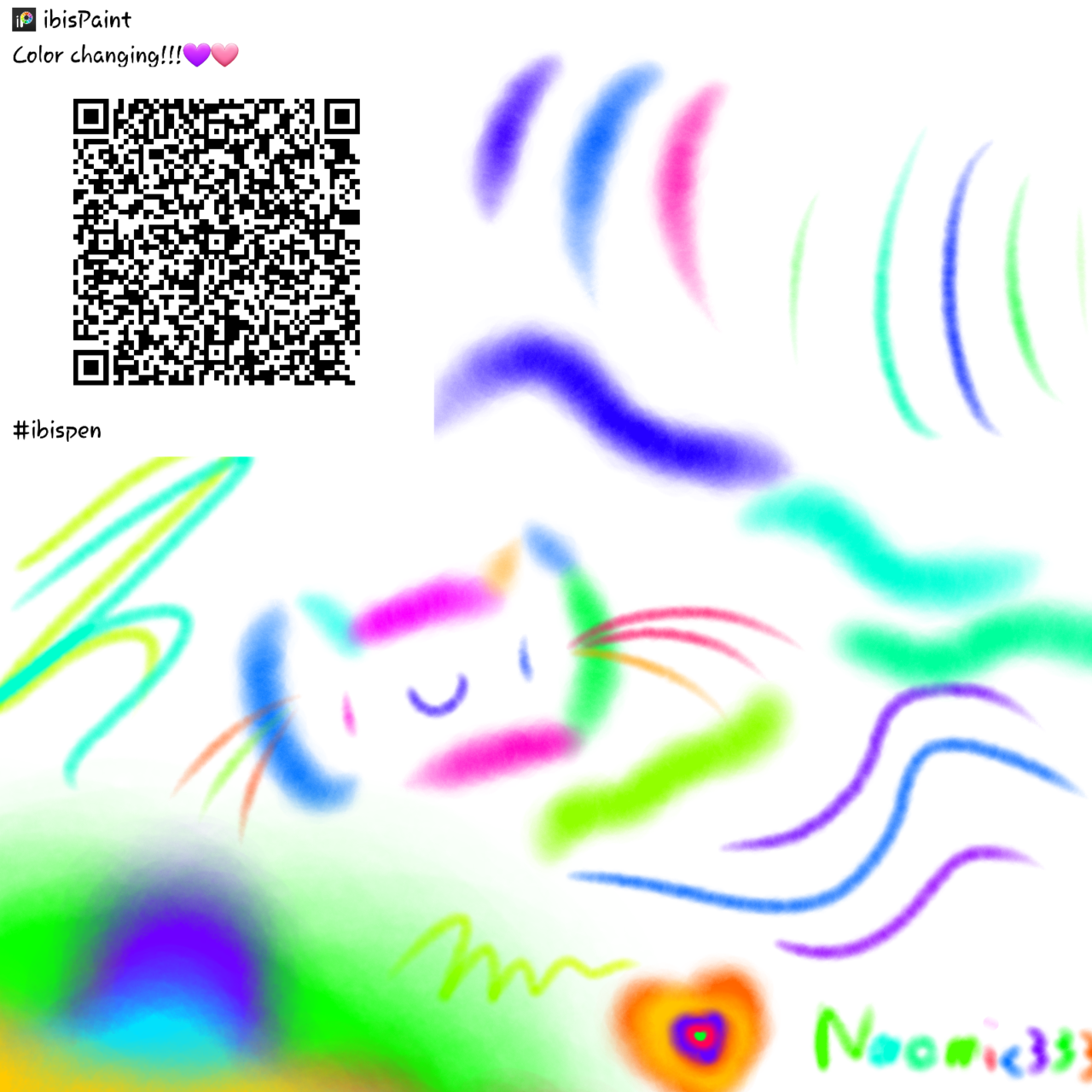 Color Changing Brush!! - ibisPaint