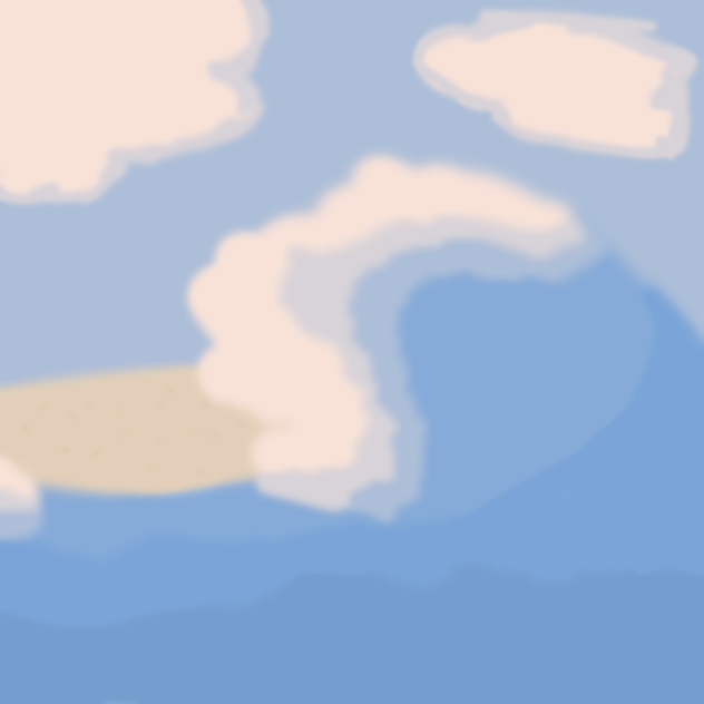 Sunset wave - ibisPaint