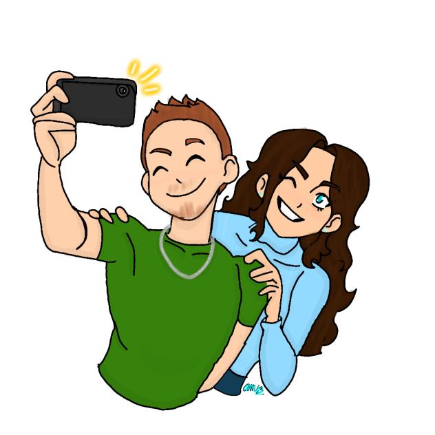 Me and my amazing boyfriend - ibisPaint