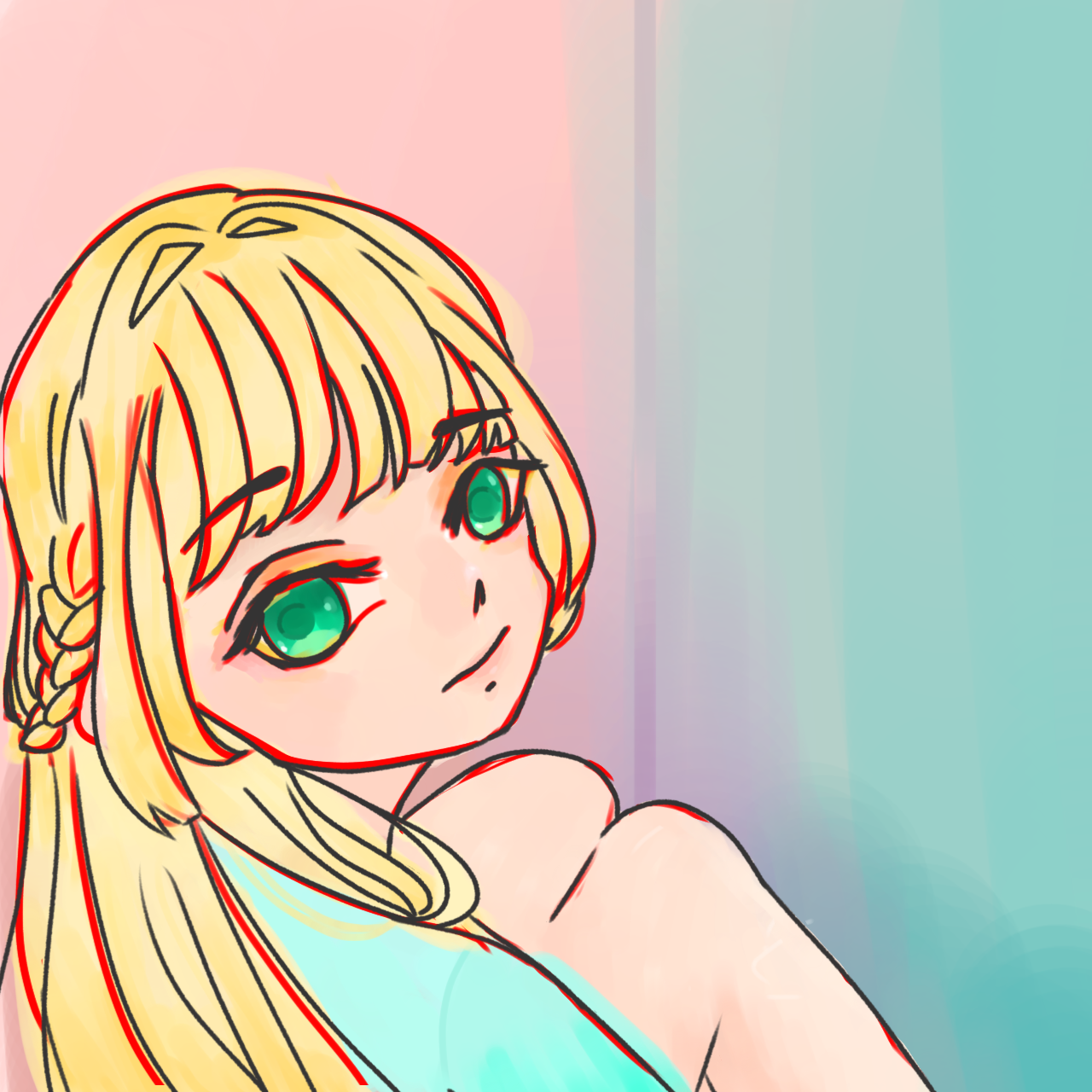 Blonde (updated) - ibisPaint