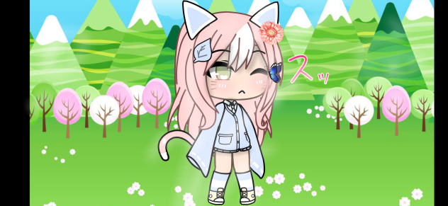 je fais mon OC gacha life 😊 - ibisPaint