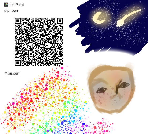 Star brush - ibisPaint