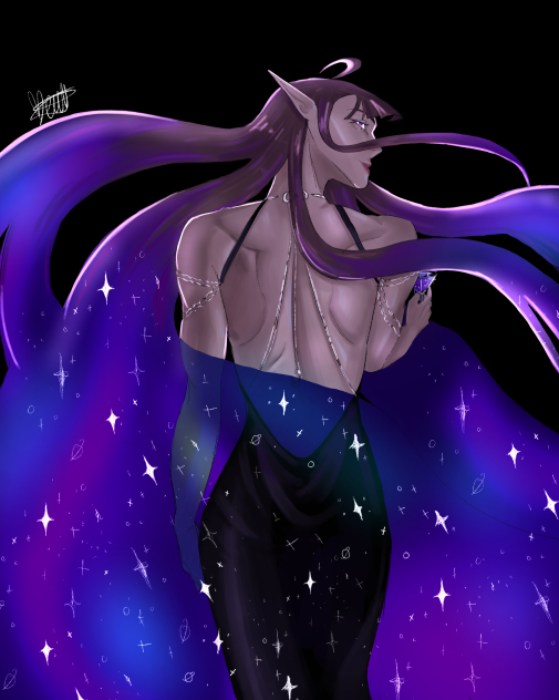 Dark elf DTIYS - ibisPaint