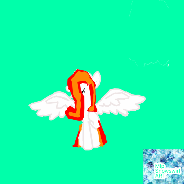 to rainbow fire - ibisPaint