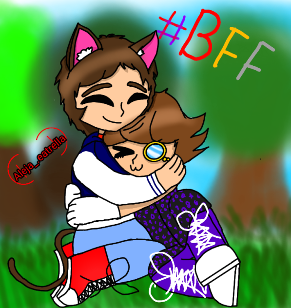 Aleja y Punk - ibisPaint