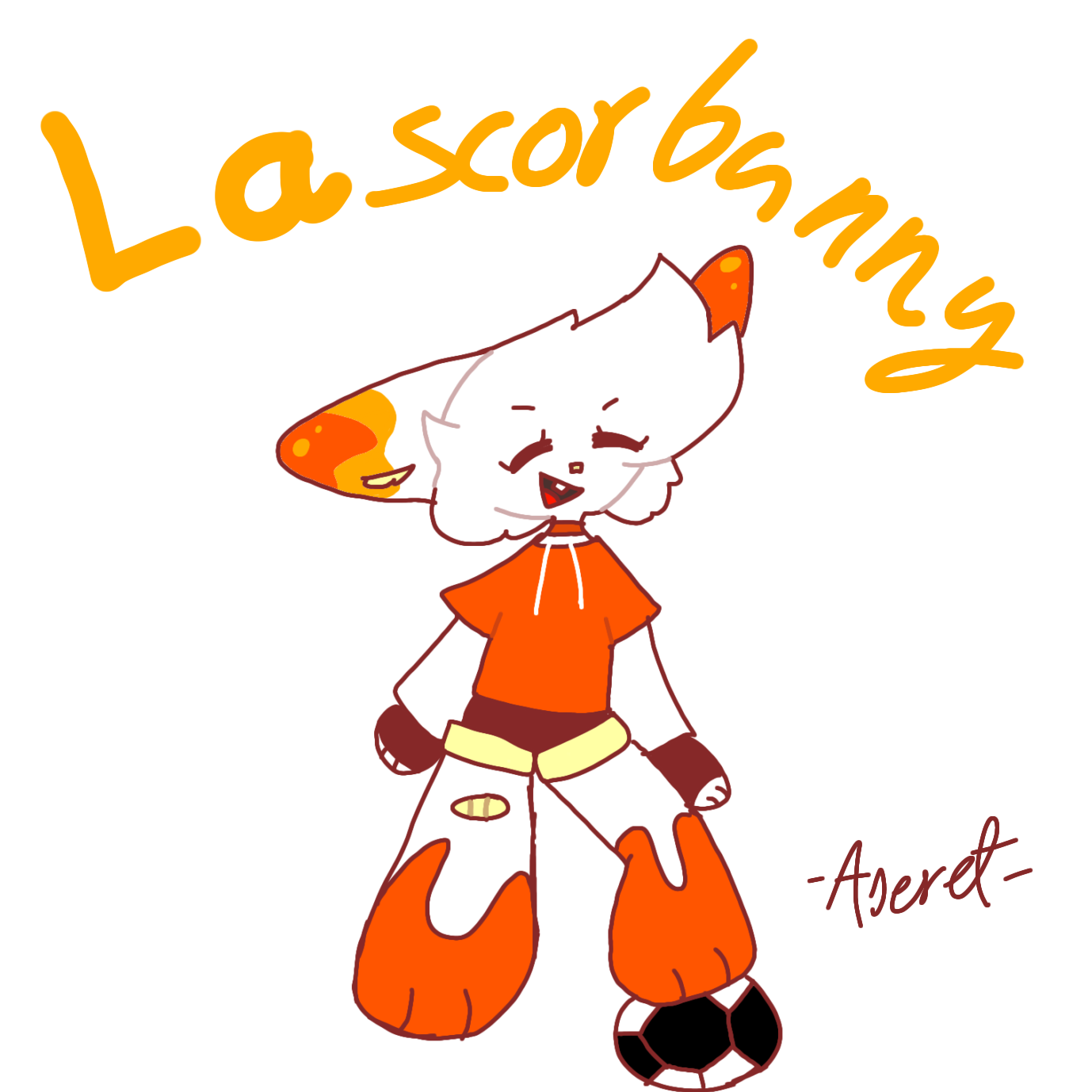 Fan art pa la Scorbunny - ibisPaint