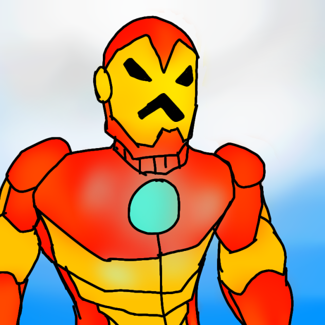 iron man art - ibisPaint