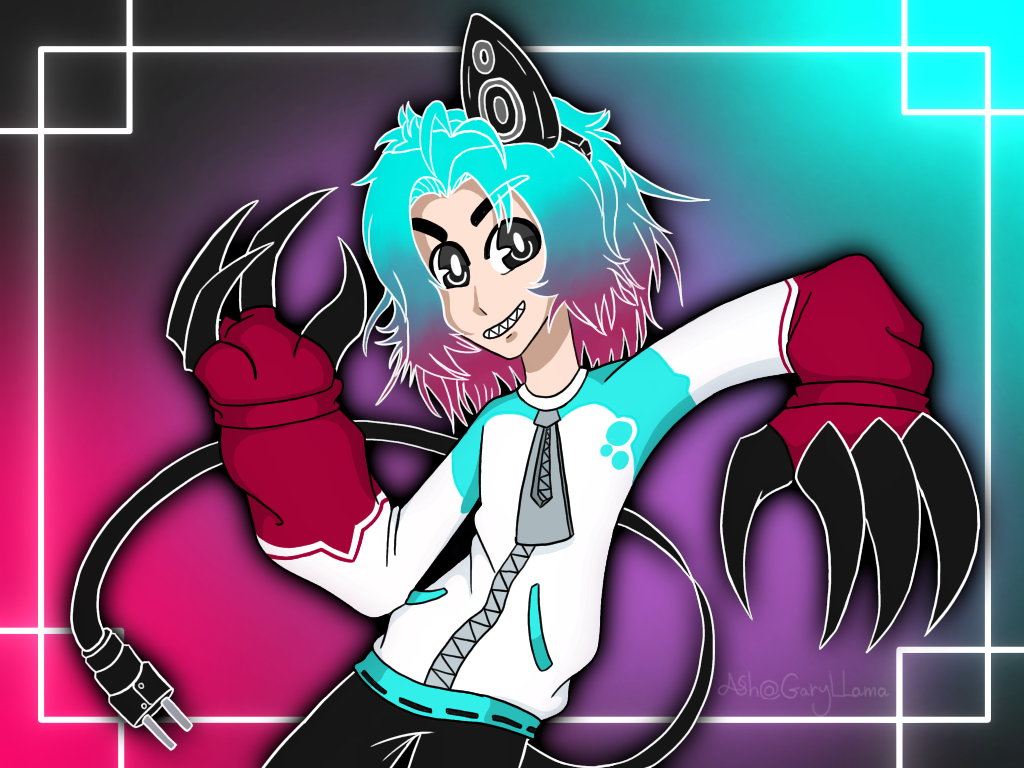 Spark The Cyber Gacha - ibisPaint