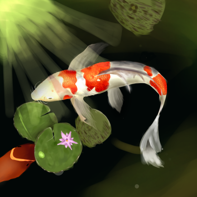 Koi fish! 🧡 - ibisPaint