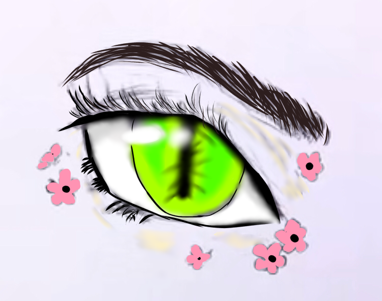 human snake eye - ibisPaint