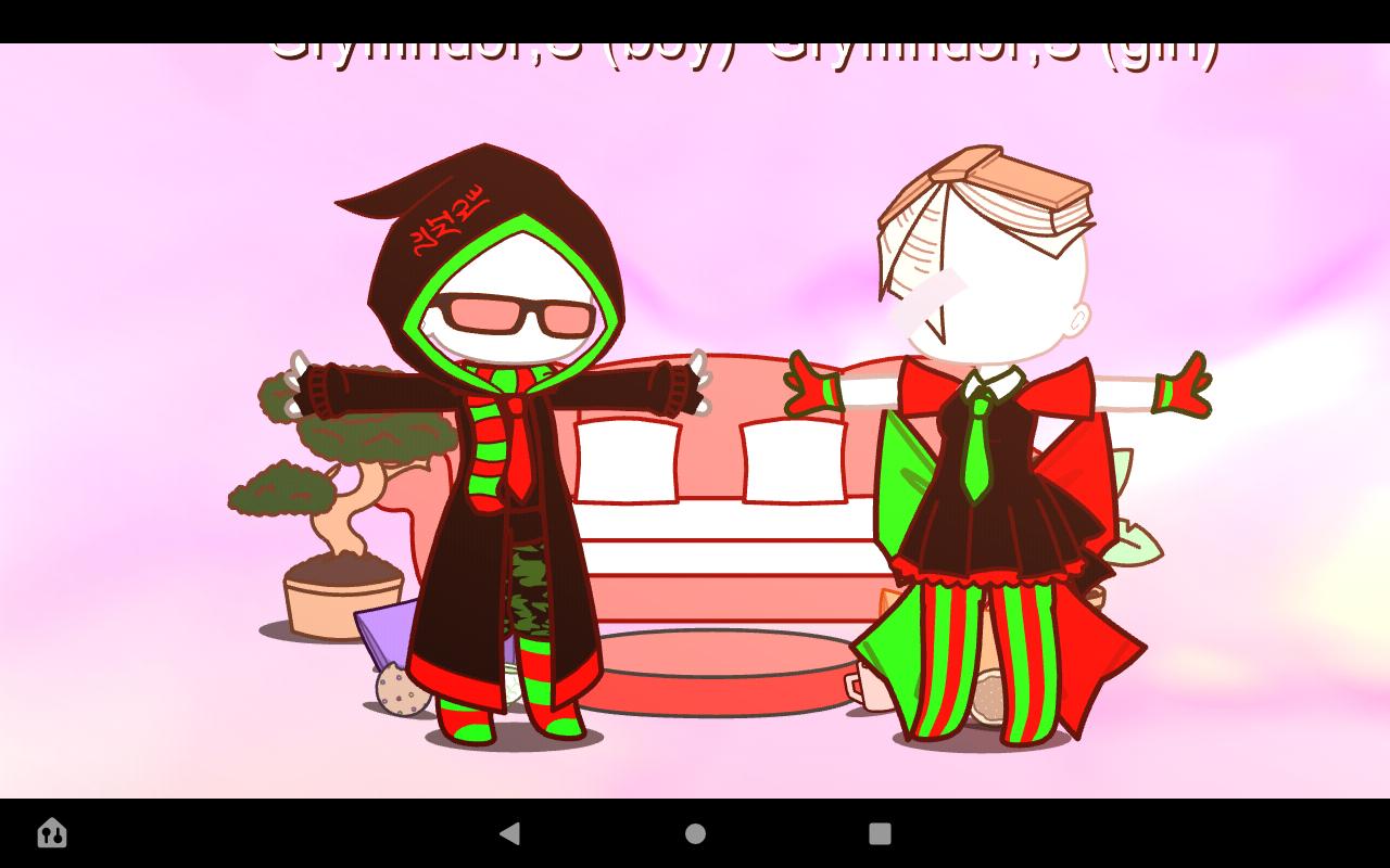 Gryffindor,slytherin fits - ibisPaint