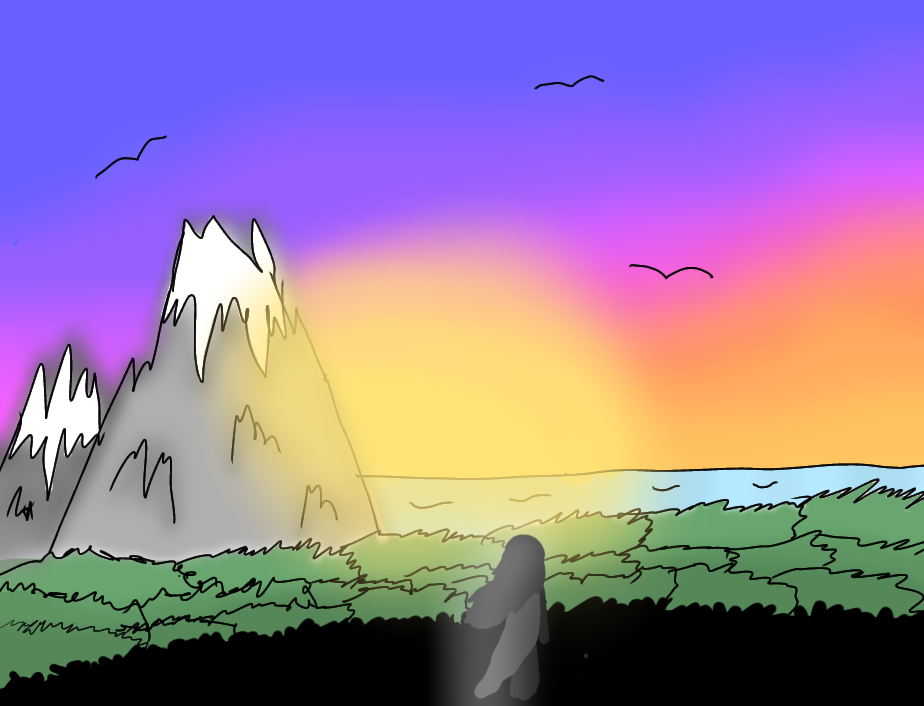 Sunset Valley - ibisPaint