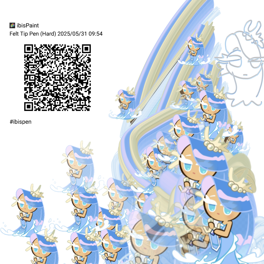 sea farty cookie - ibisPaint