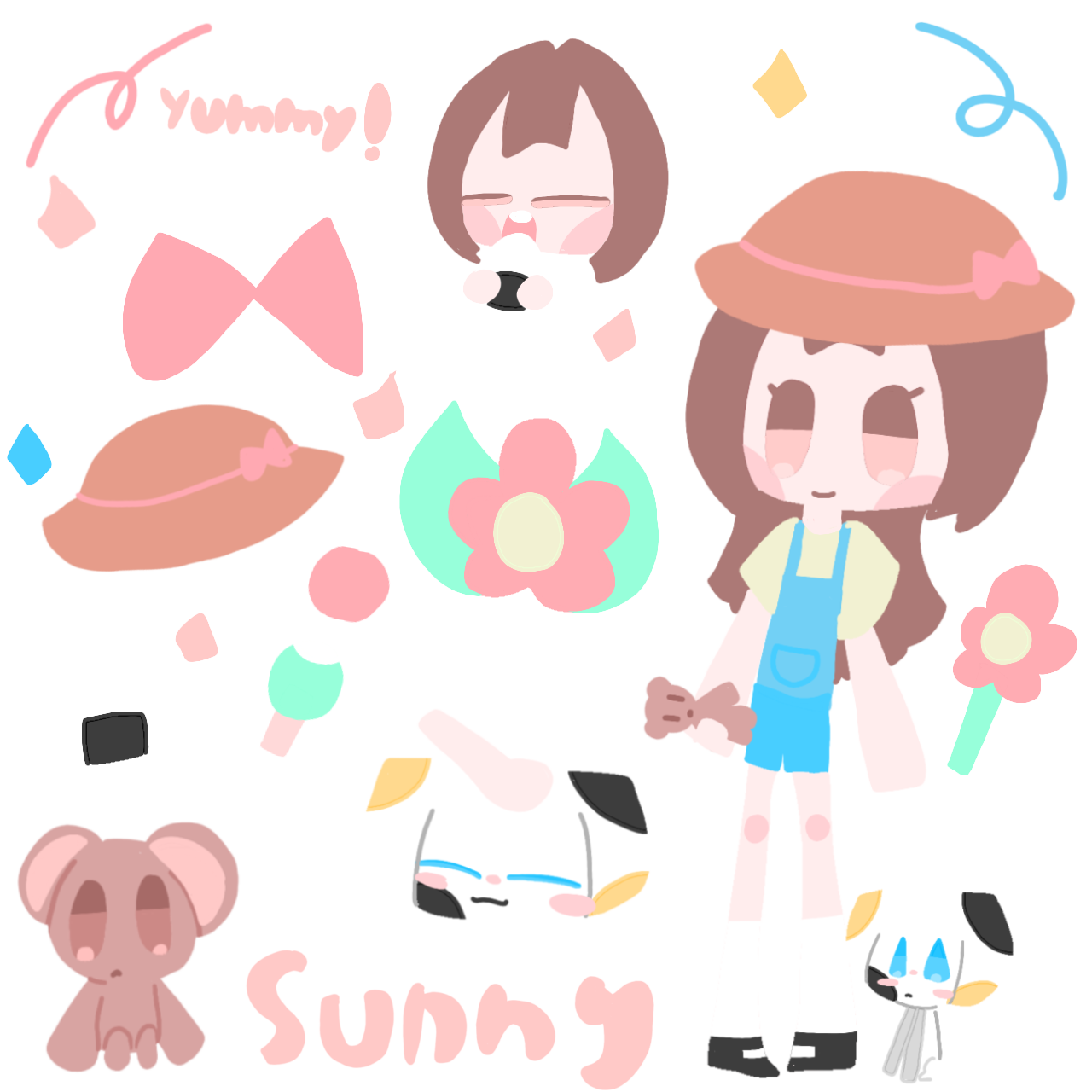 sunny sticker - ibisPaint