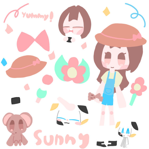 sunny sticker - ibisPaint