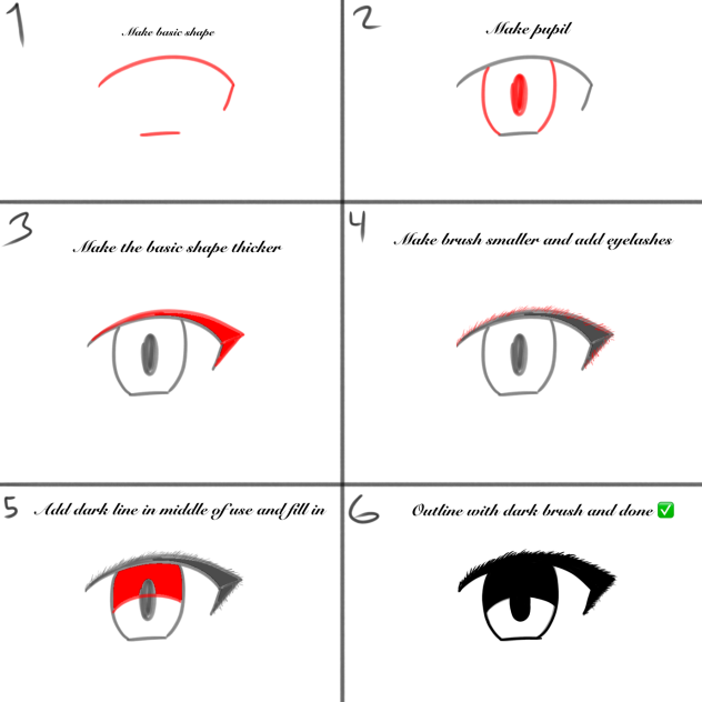 Eye tutorial - ibisPaint