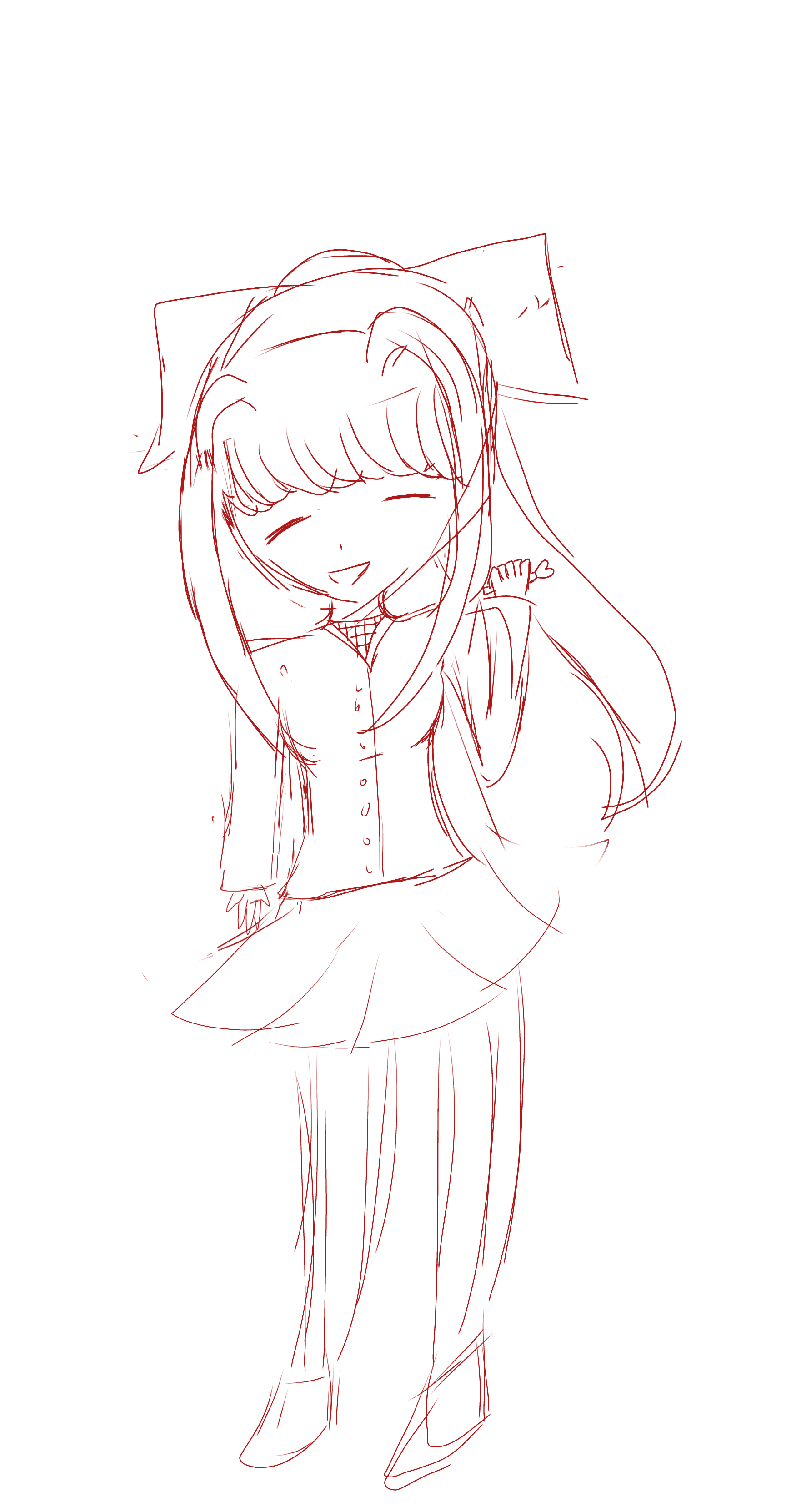 DOIK DOIK莫妮卡(線稿) - ibisPaint