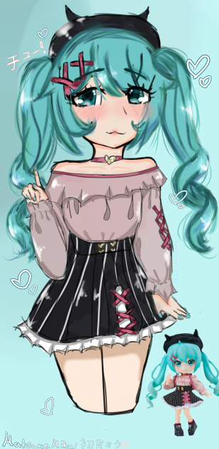 Hatsune Miku Formal outfit - ibisPaint