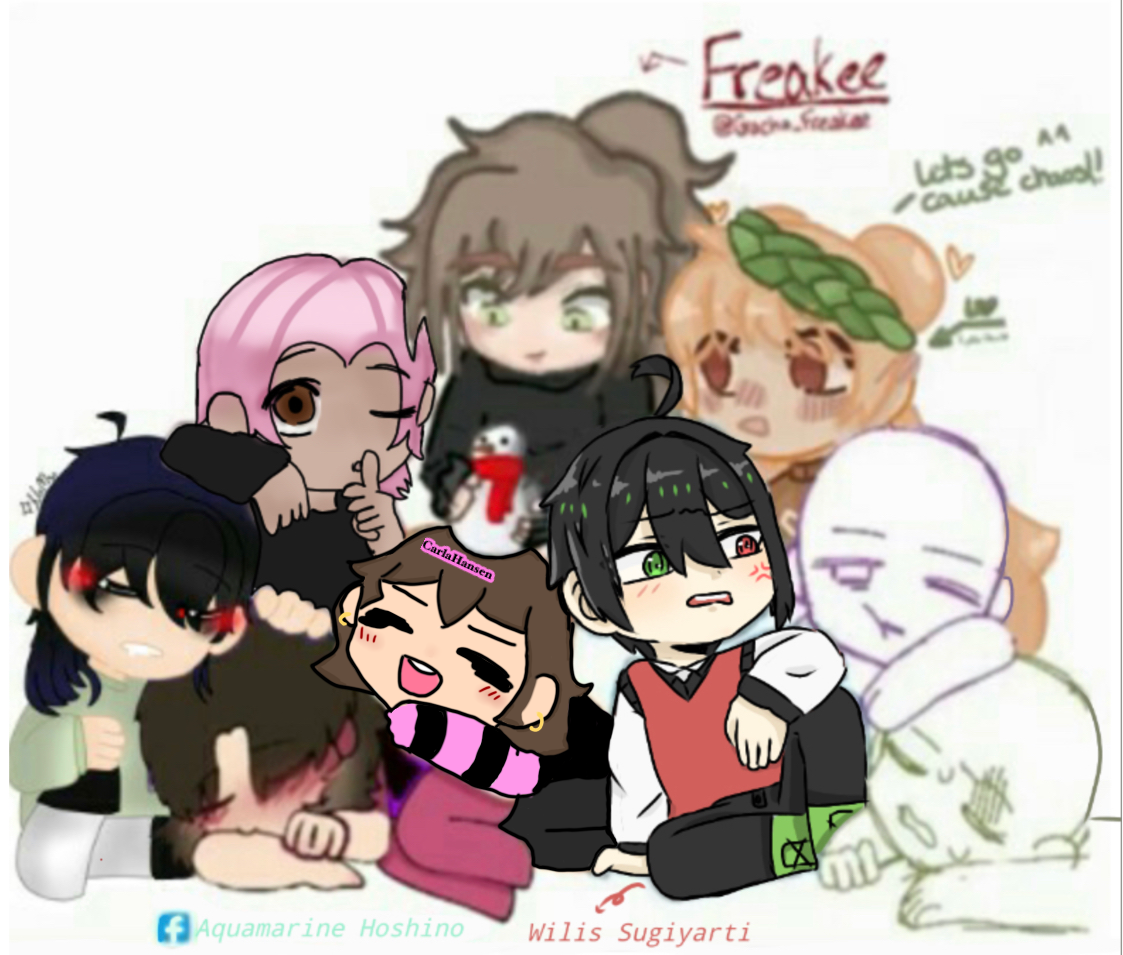 Sleepover collab! 💤 - ibisPaint