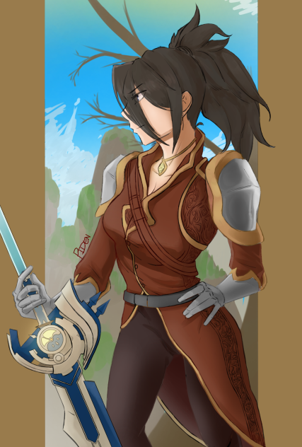Female Warrior - ibisPaint
