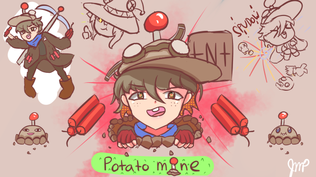 Potato mine boy - ibisPaint