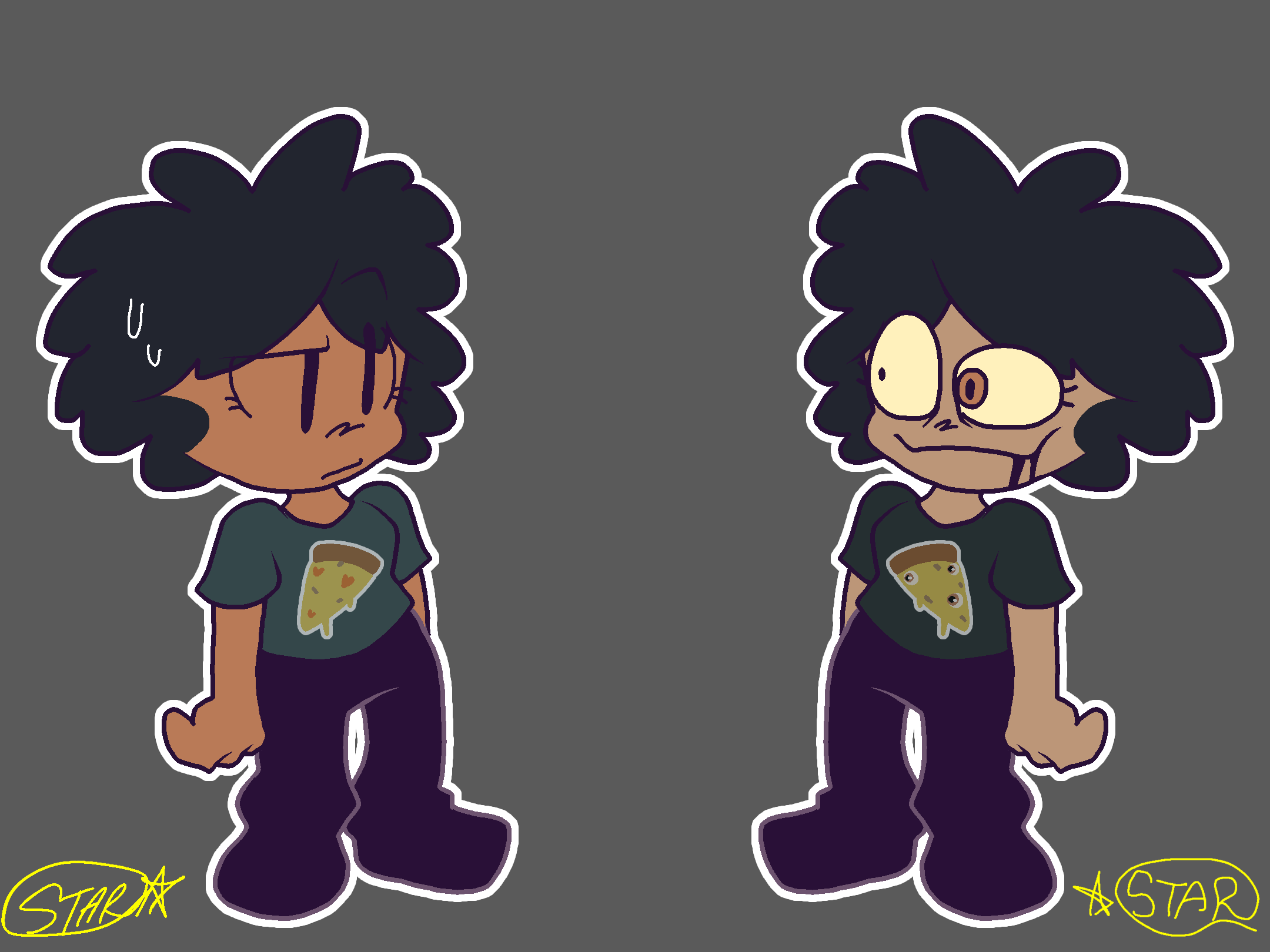 Me meeting Me-hey wait a minute - ibisPaint