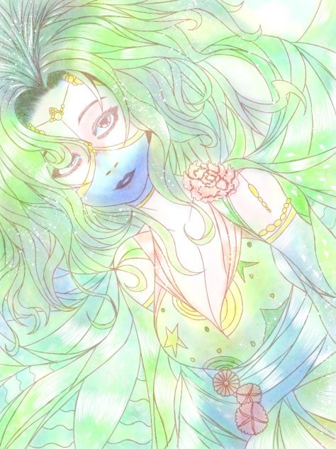 Just a Fan art # Rydia (final fantasy 4) - ibisPaint
