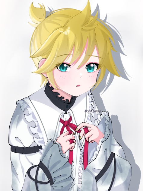 Kagamine Len, Nightcord at 25;00 - ibisPaint