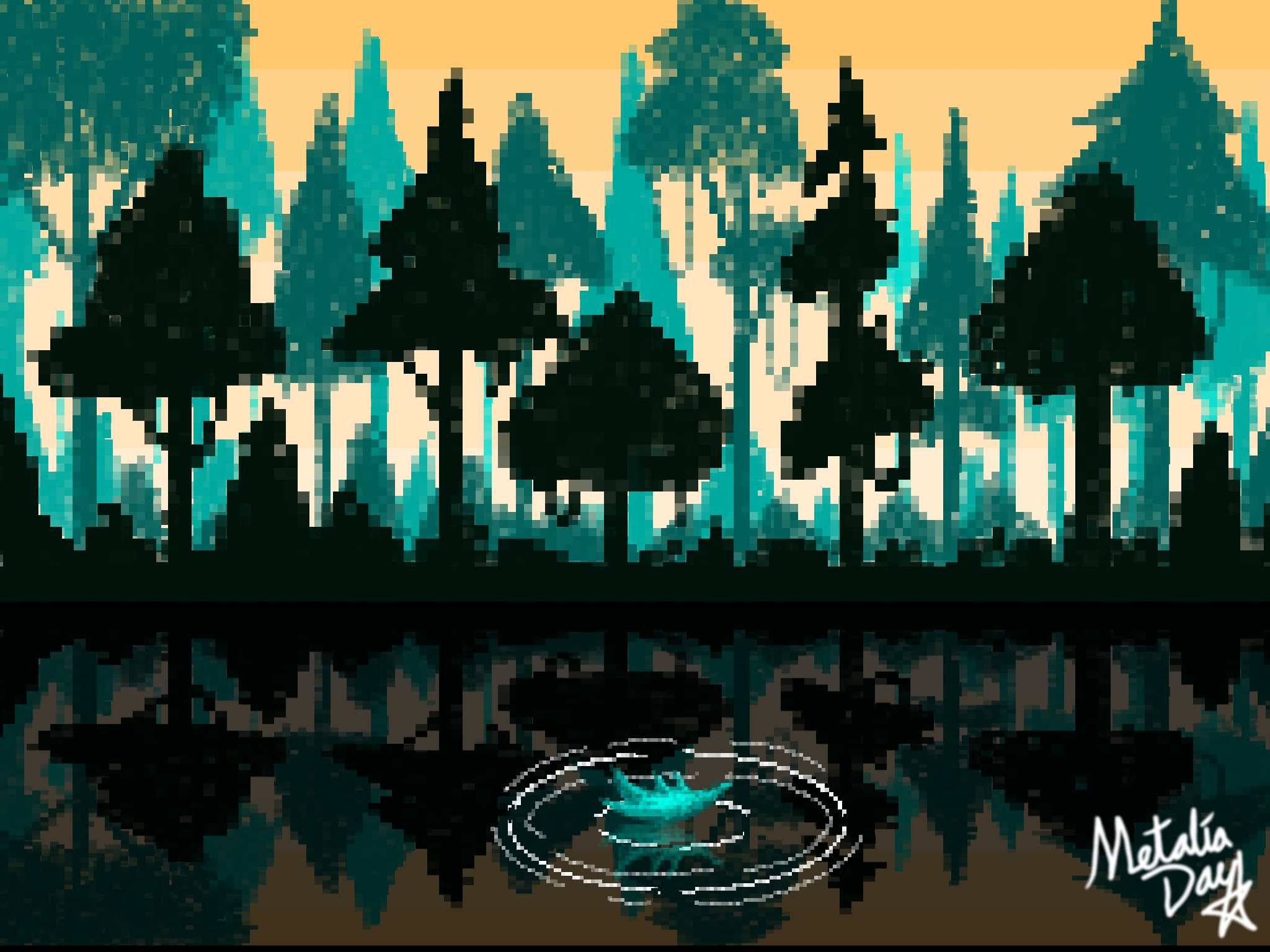 Pixel Tranquillity - ibisPaint