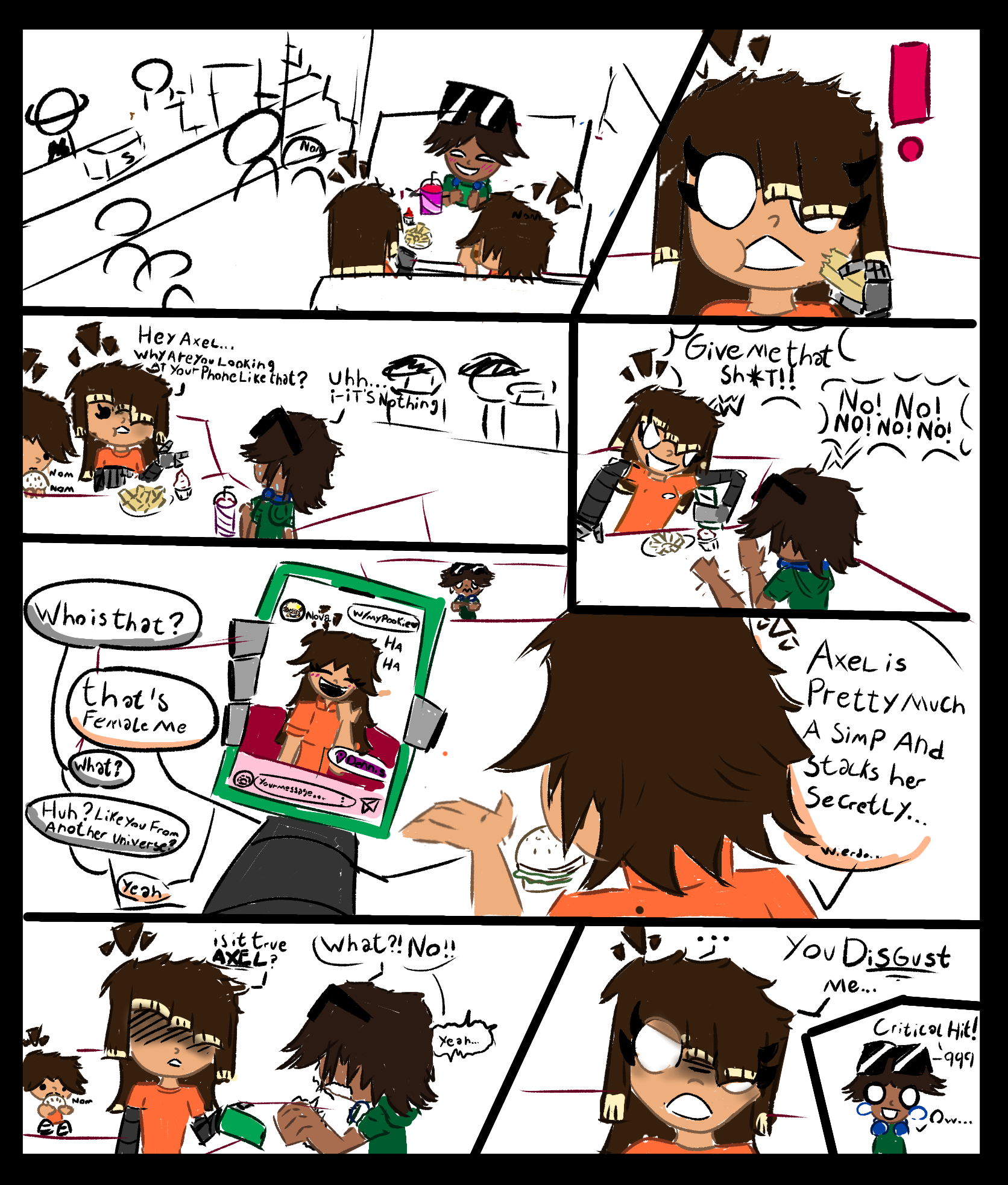 Comic progress - ibisPaint